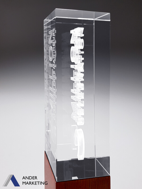 Finishing options for trophies and plaques | Ander Marketing Singapore