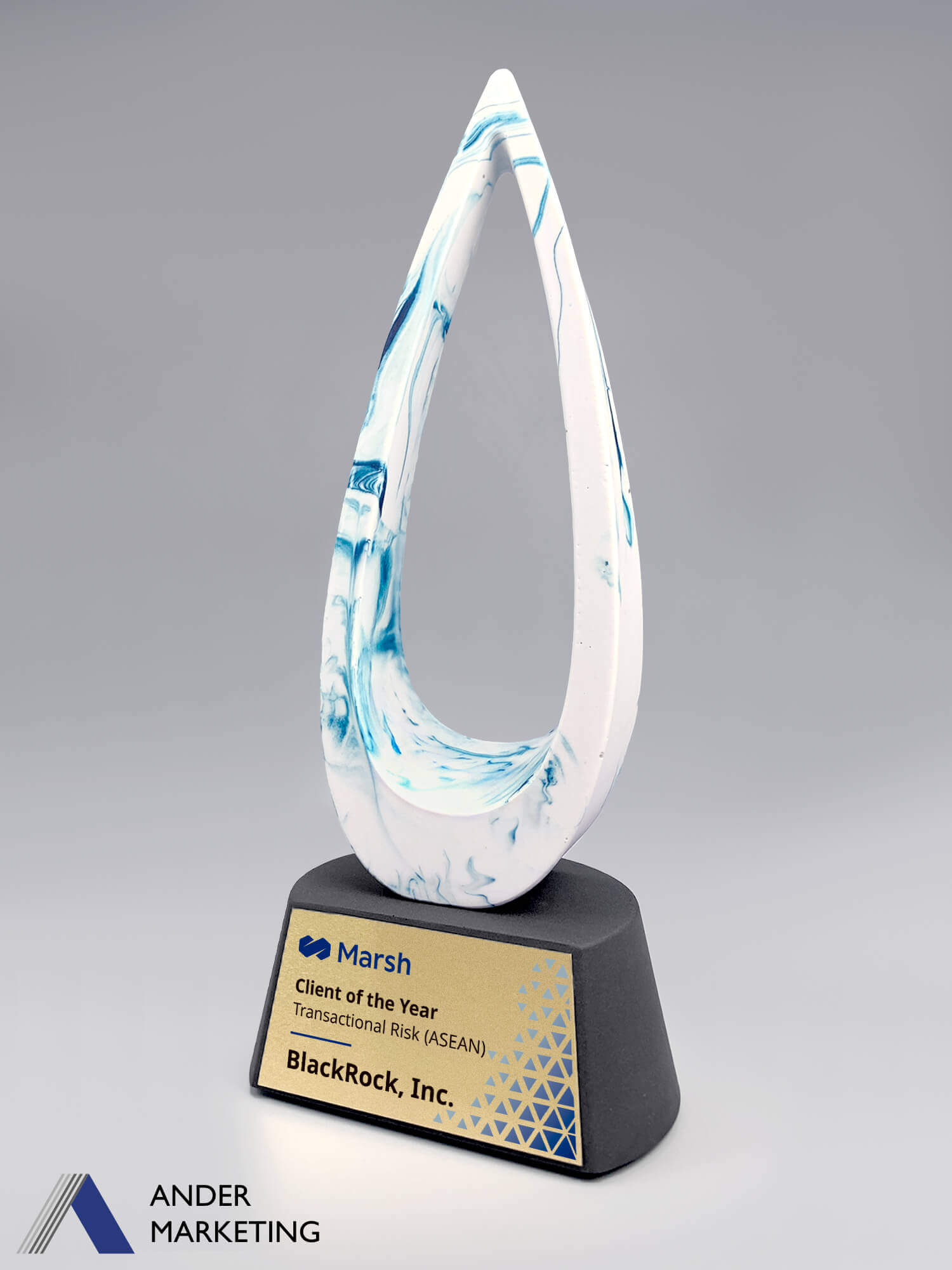 MJ-71 Modern Trophy Award | Ander Marketing Singapore