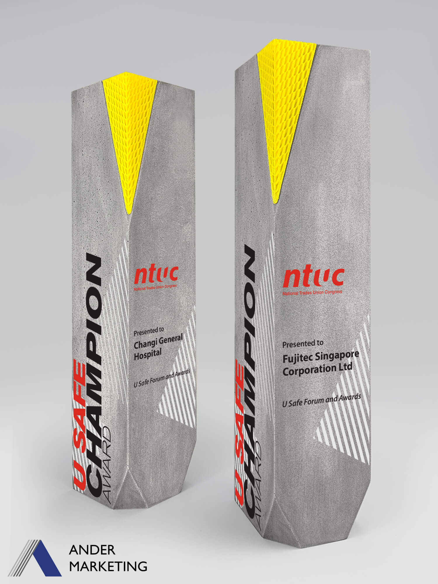 Sustainable Trophies & Plaques | Ander Marketing Singapore | All ...
