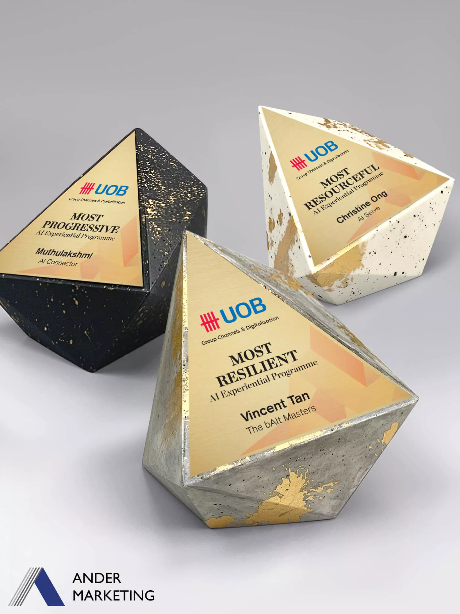 Sustainable Trophies & Plaques | Ander Marketing Singapore | All ...