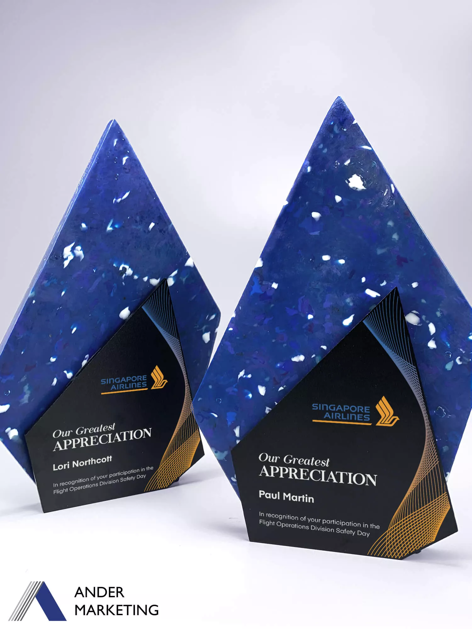 MP-62 Modern Trophy Award | Ander Marketing Singapore