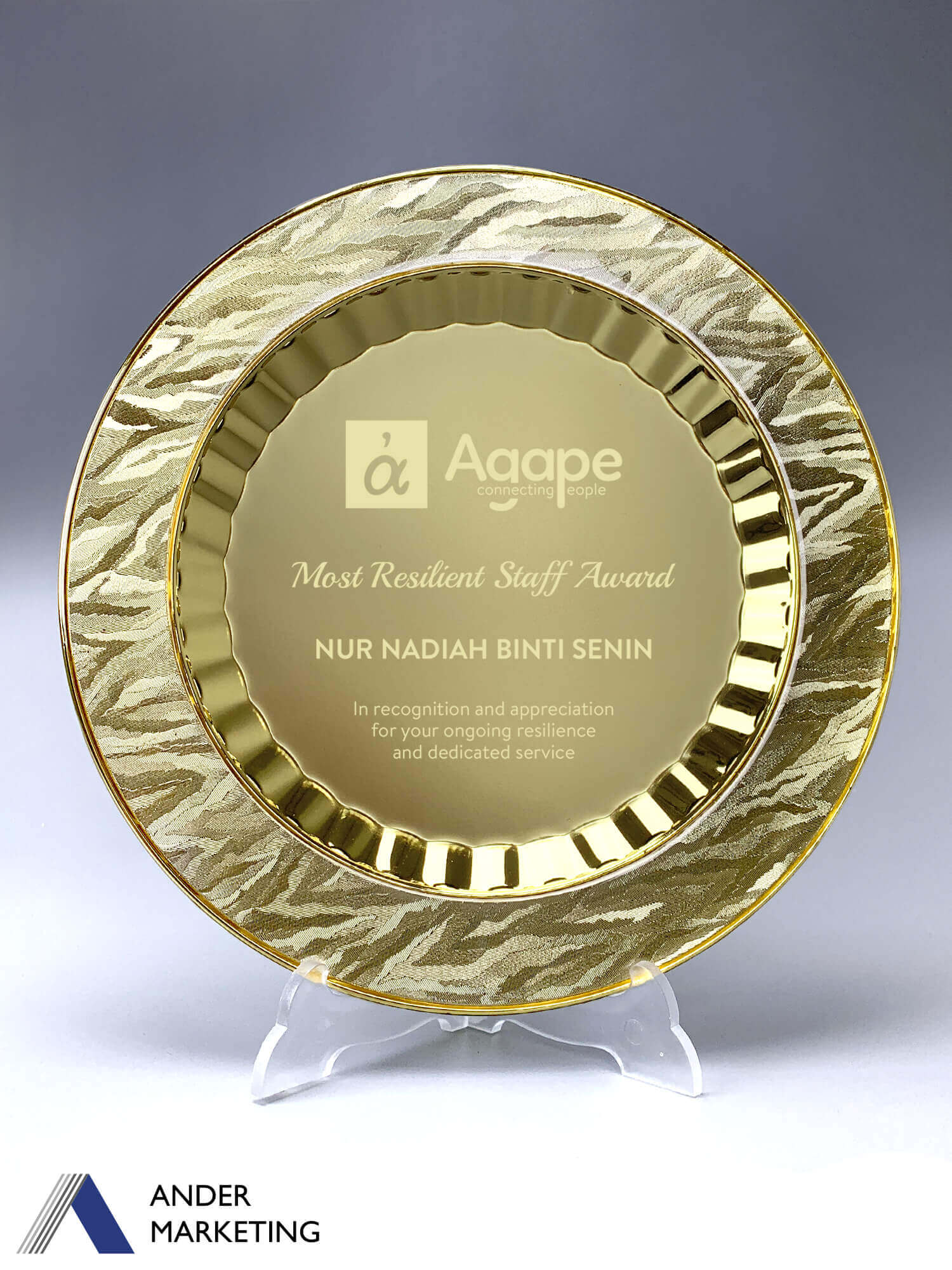 Desk & Wall Plaques | Ander Marketing Singapore (Page 1/2)